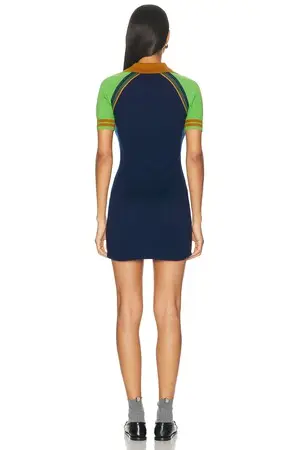 Guest In Residence Ace Polo Dress - Navy Combo