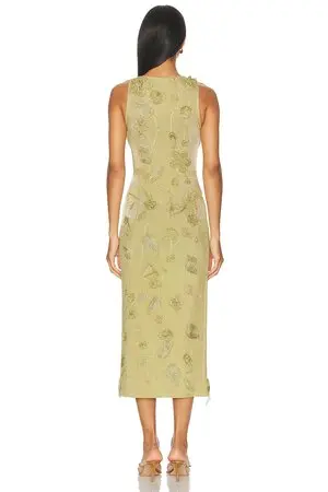 Cult Gaia Kivu Metallic Dress