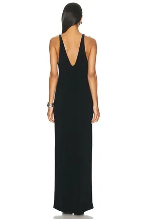 GRACE LING Belted Maxi Pillar Dress