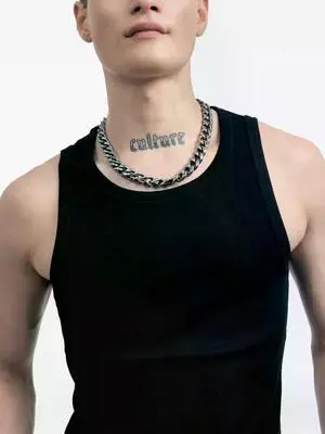 MAISON MARGIELA Curb-link Numeric Signature Necklace