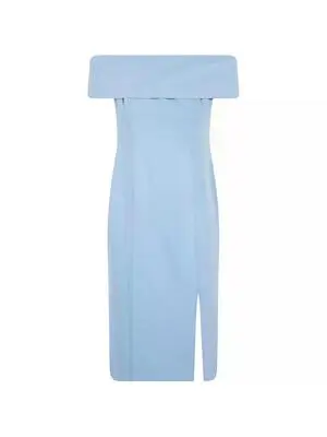 Blue Off Shoulder