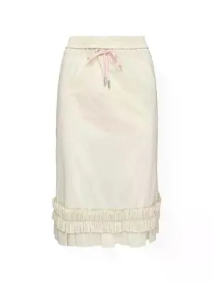 SULTRY VIRGIN Maxi Ruffled Skirt