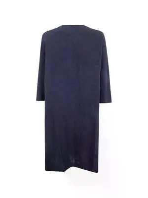 DANIELA GREGIS Crochet-button Linen Coat