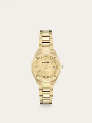 FERRAGAMO Edge Lady Watch - Gold
