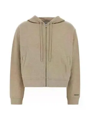 Maison Kitsune Full Zip Sweatshirts Hoodies For Women
