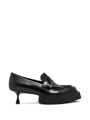 Noir Kei Ninomiya X Jimmy Choo Maxi Loafers - Black