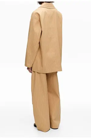 Bimba Y Lola Double-breasted Tailored Jacket - Ochre