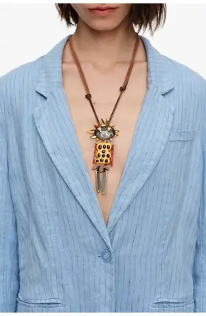 Bimba Y Lola Aged Dancer Pendant Necklace