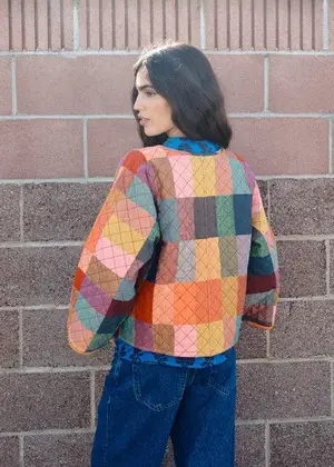 Ace & Jig Amara Quilted Reversible Cardigan Jacket