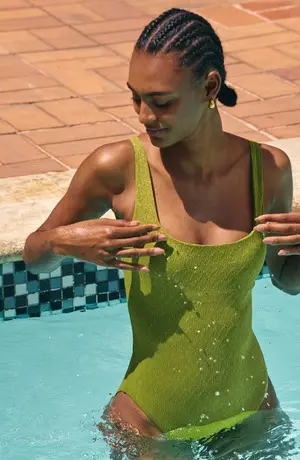 ANDIE The Devon Metallic One-piece Swimsuit