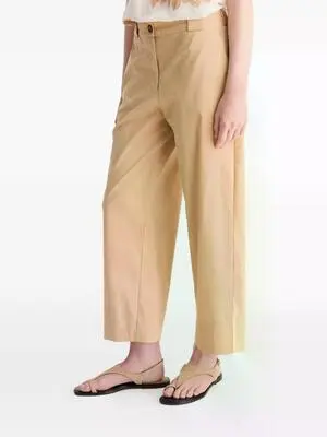 BIANCALANCIA Wide-leg Button-fastening Trousers