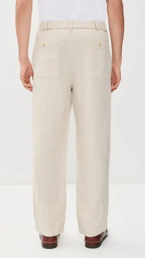 Madewell Linen Back Pants