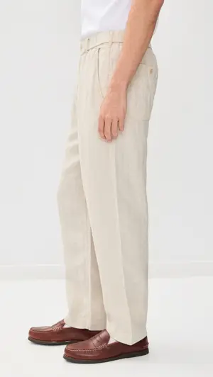 Madewell Linen Back Pants