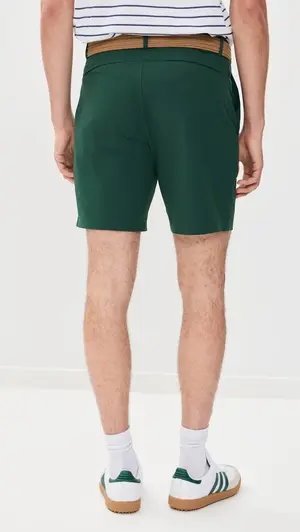 Rlx Ralph Lauren Stretch Nylon Shorts - Moss Agate