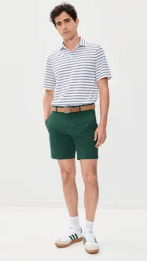 Rlx Ralph Lauren Stretch Nylon Shorts - Moss Agate