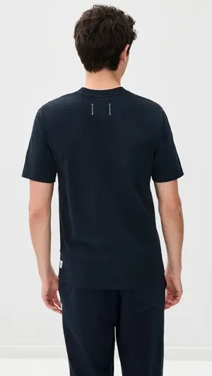 Reigning Champ Midweight Jersey Standard T-shirt - Navy