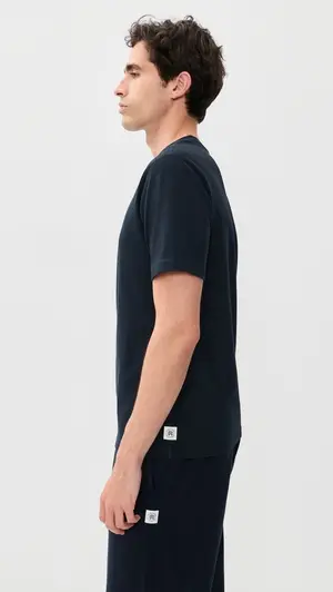 Reigning Champ Midweight Jersey Standard T-shirt - Navy