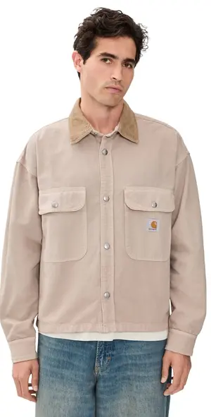 Carhartt Work In Progress Prescott Shirt Jacket String/leather