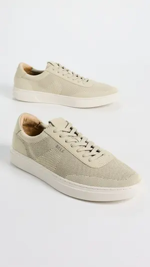 BOSS Kieran Performance Mesh Lace-up Sneakers - Open Beige