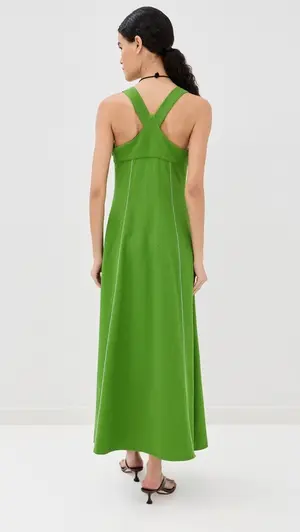 Rosie Assoulin Row Your Buttons Dress