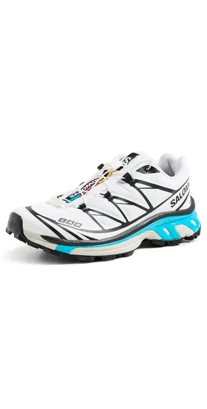 SALOMON XT-6 Sneakers M Black/white/blue Curacao