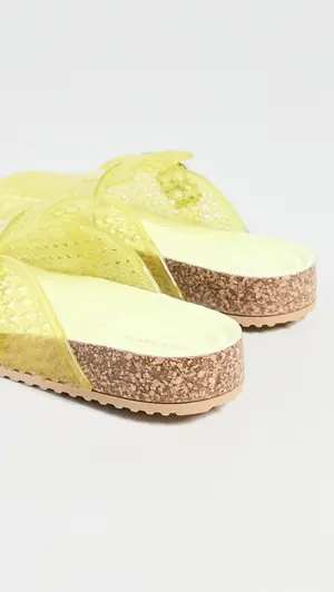 Intentionally Blank Seth Jelly Clogs - Melon