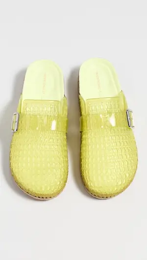 Intentionally Blank Seth Jelly Clogs - Melon