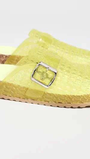 Intentionally Blank Seth Jelly Clogs - Melon
