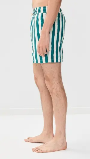 RIPA RIPA Striped Swimshorts - Green