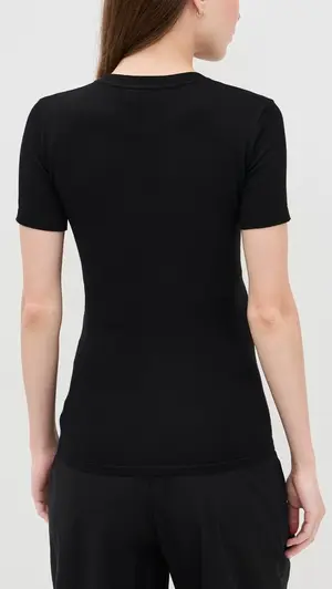 Hatch Softsculpt Knit Tee - Black