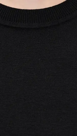 Hatch Softsculpt Knit Tee - Black