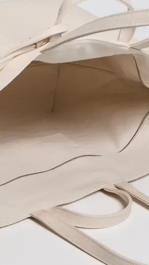 A.p.c. Le Drummer Canvas Tote Bag - Ecru