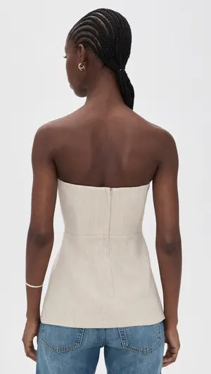 A.emery Lovett Top - Bone