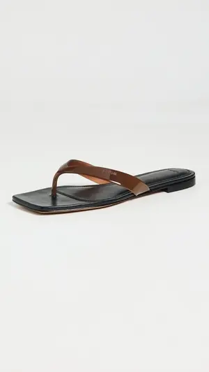 Vince San Juan Jelly Sandals - Saddle