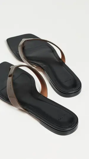 Vince San Juan Jelly Sandals - Saddle