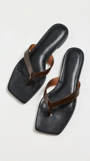 Vince San Juan Jelly Sandals - Saddle
