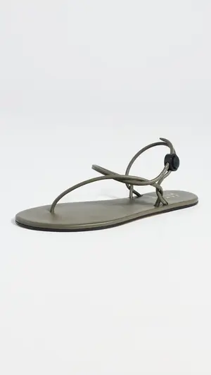 JAMIE HALLER String Theory Sandals - Olive