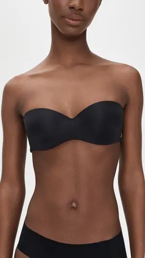 Cosabella Lisciante Strapless Bra - Black