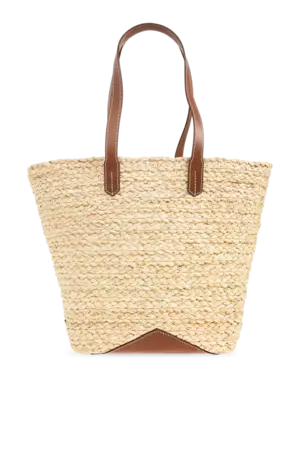 LANVIN Catch Medium Shopper Bag - Brown
