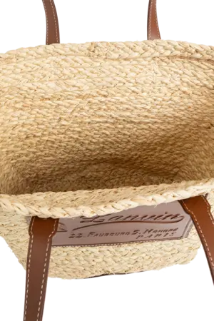 LANVIN Catch Medium Shopper Bag - Brown