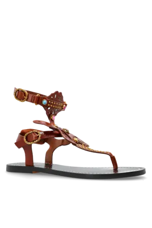 Kurt Geiger Boho Butterfly Leather Sandals