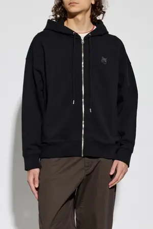 Maison Kitsuné Hooded Sweatshirt - Black