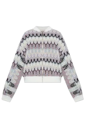 AKEP Lurex Thread Cardigan