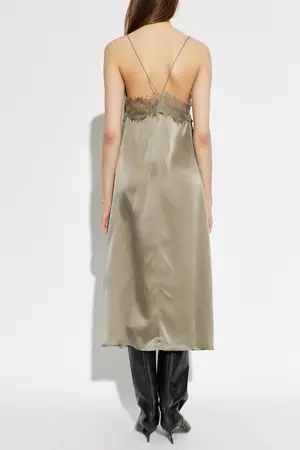 IRO PARIS Bailar Silk Midi Dress