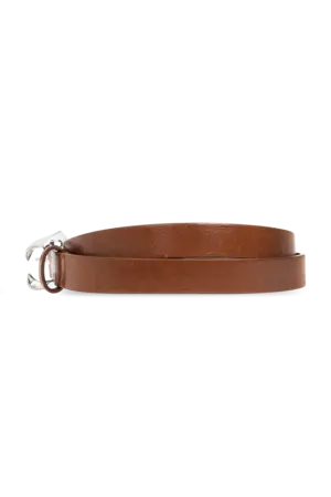 IRO PARIS Leather Cuff Belt - Brown