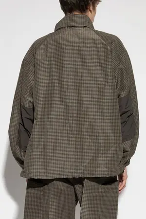 Comme Des Garçons Plaid Pattern Jacket