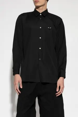 Play Comme Des Garcon Shirt With Patch