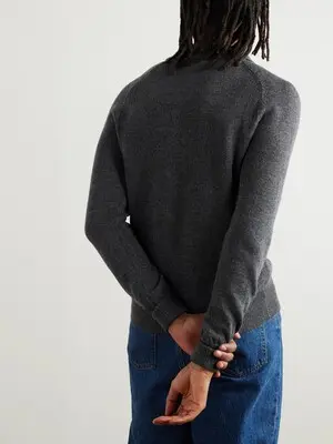 DRAKE'S Wool Polo Shirt