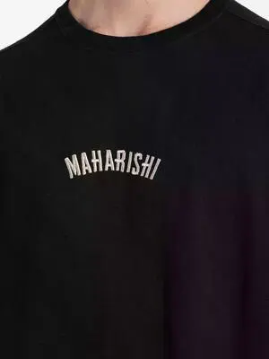MAHARISHI Logo-embroidered T-shirt