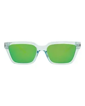 Gucci Square-frame Injection Sunglasses - Light Blue Green (gg0975s/30011152/003)